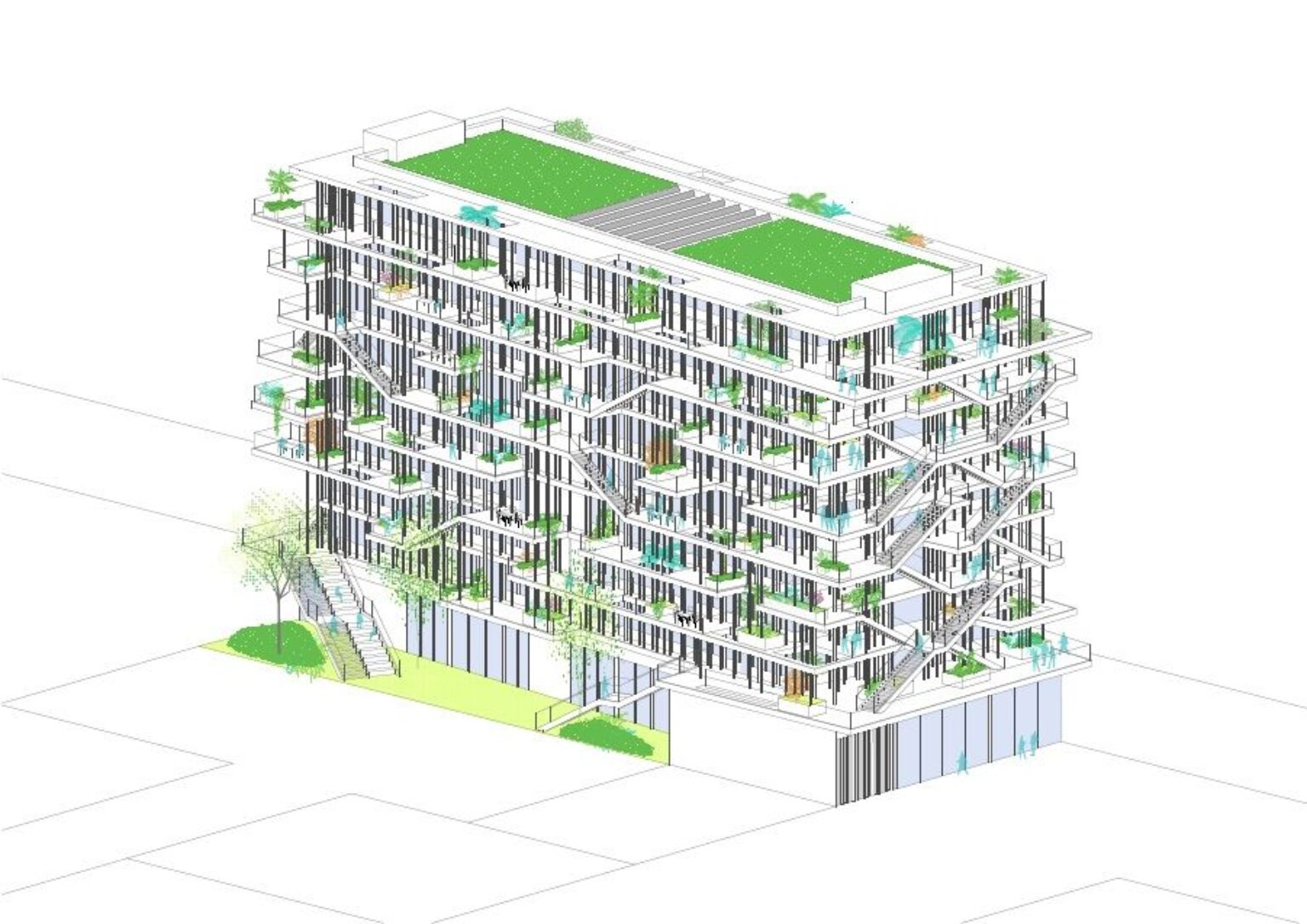 Office Block | Nicolas Laisne Associates - Arch2O.com