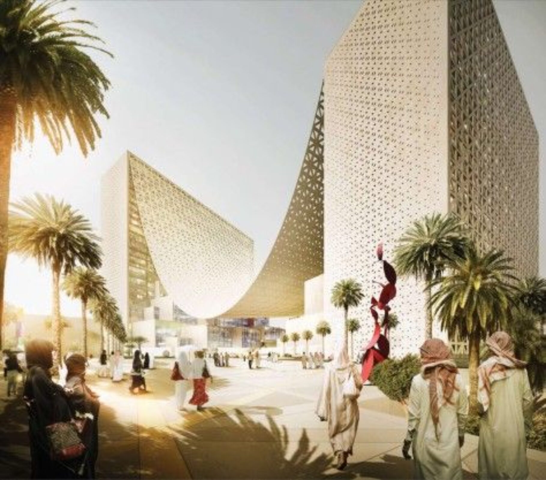 Media Headquarters in the Middle East | BIG - Arch2O.com