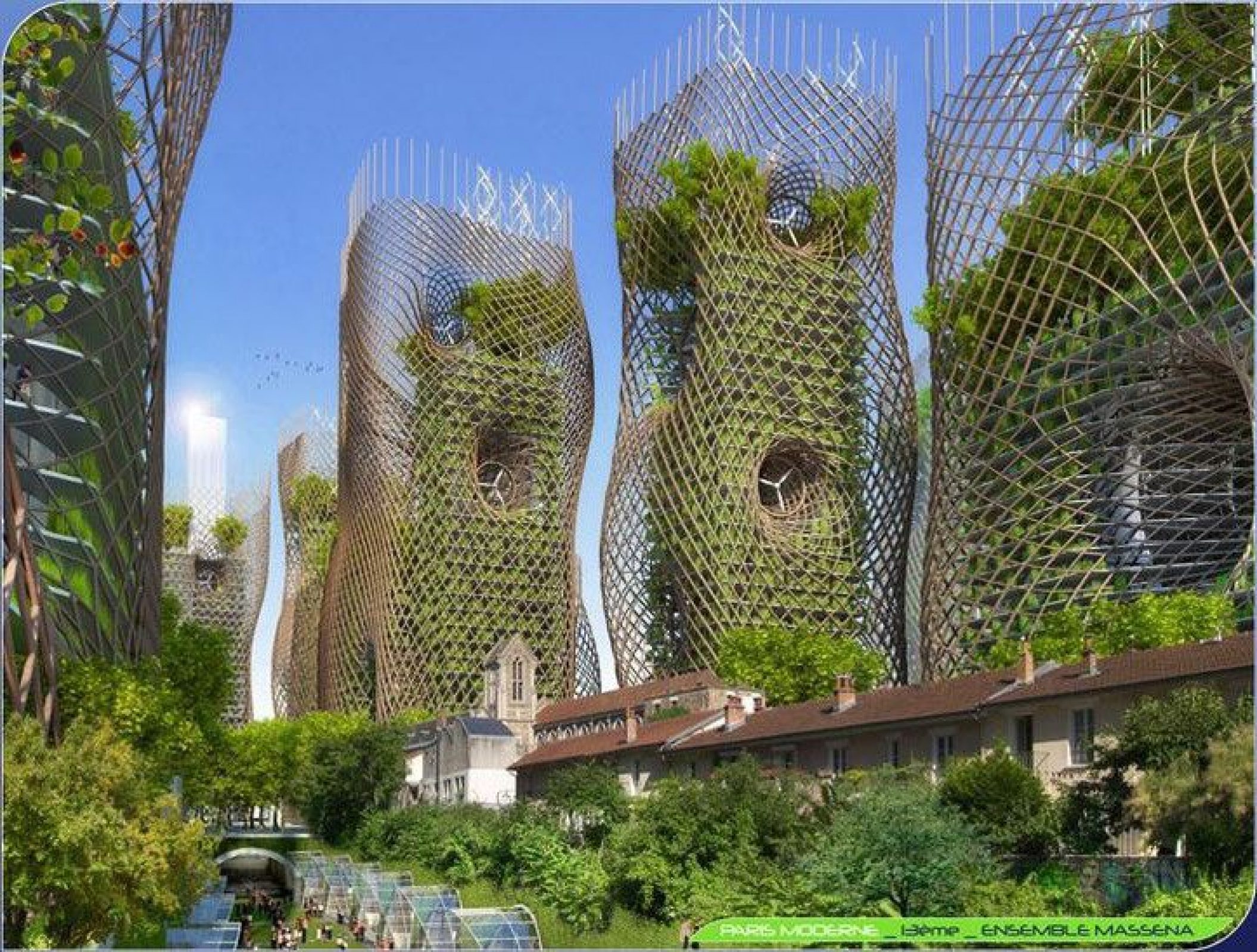 Paris Smart City 2050 | Vincent Callebaut - Arch2O.com