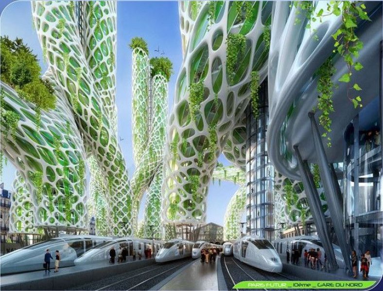 Paris Smart City 2050 | Vincent Callebaut - Arch2O.com