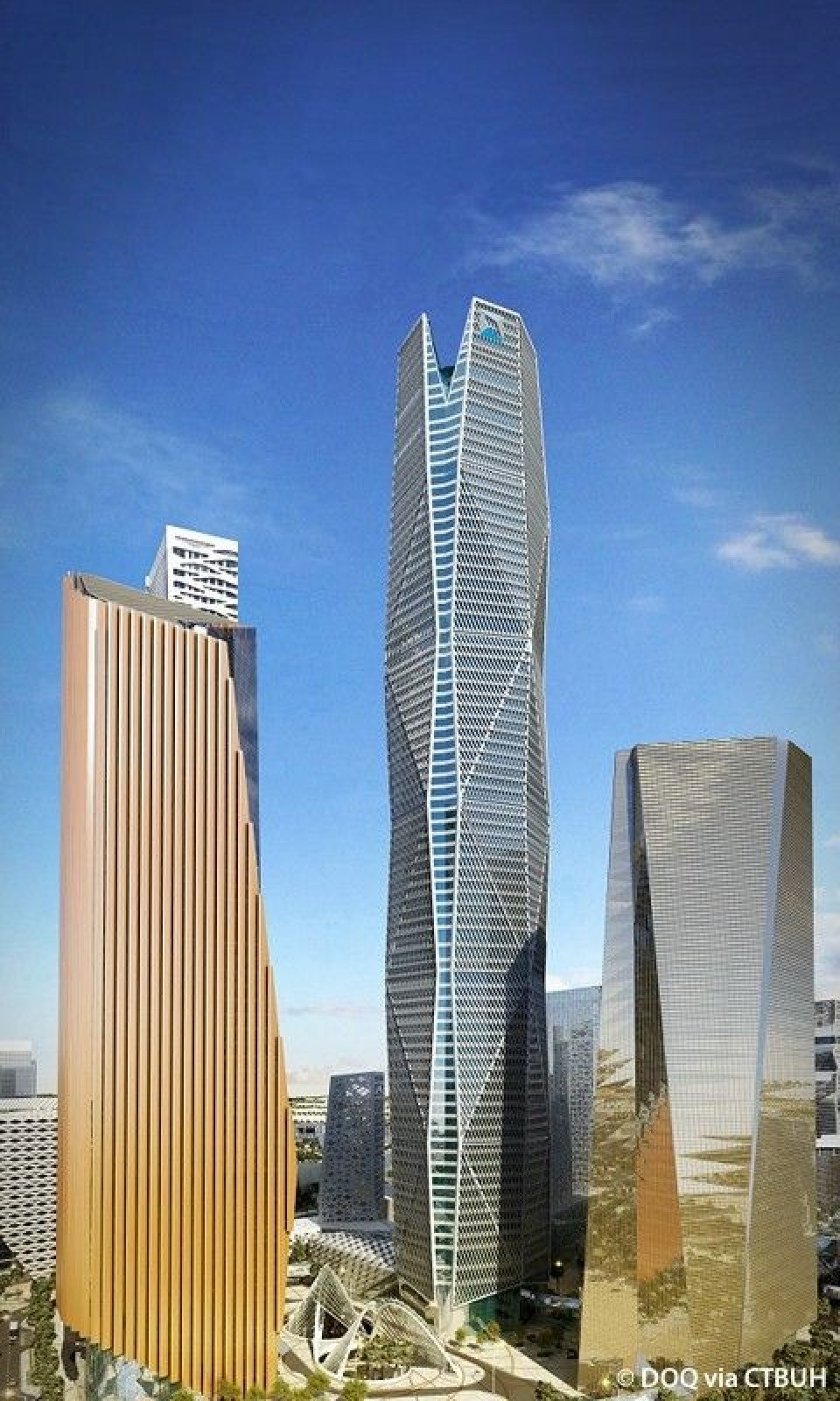 The 5 Tallest Skyscrapers in The World : Completed by 2015 - Arch2O.com