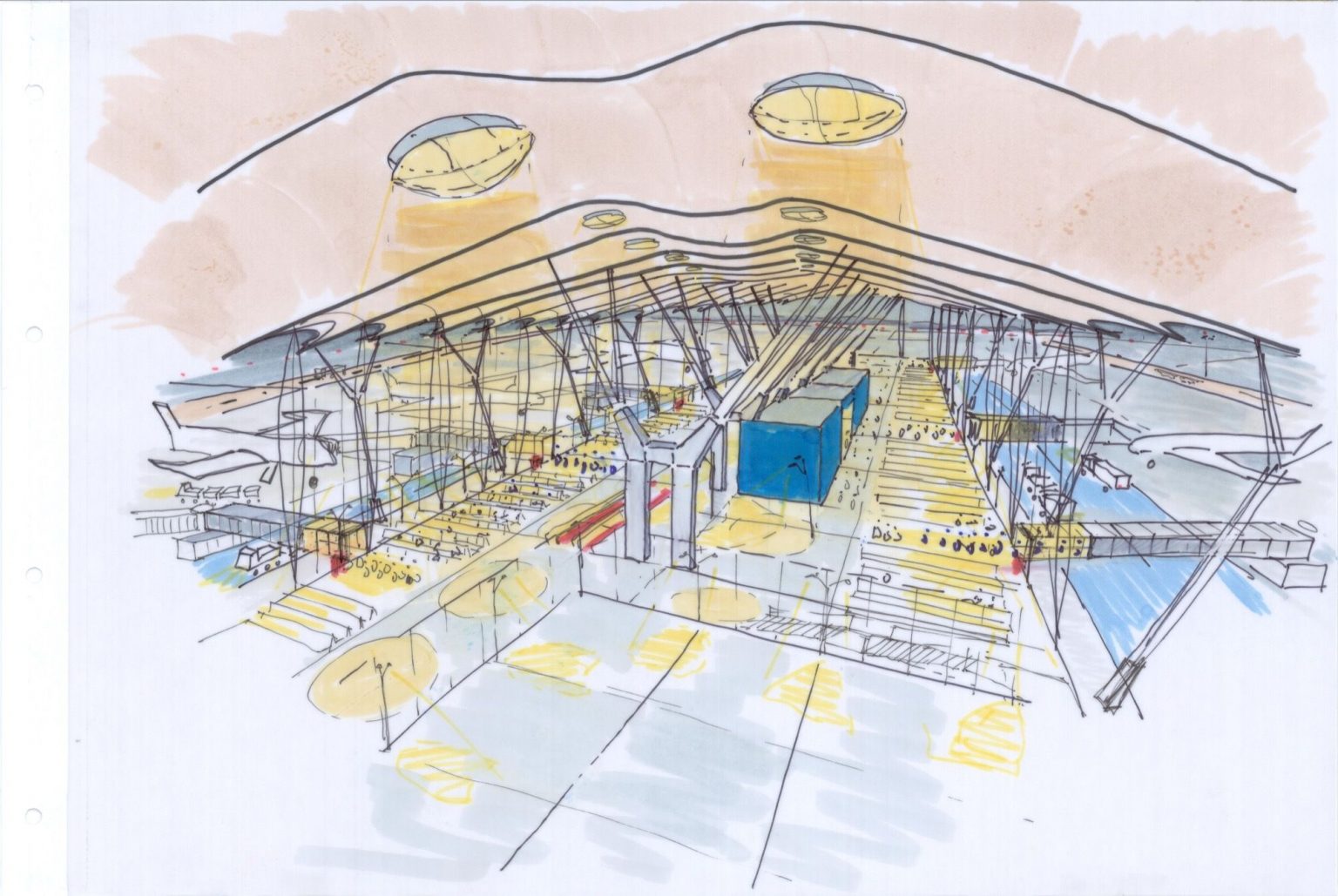 T4 Madrid Barajas Airport | Richard Rogers Partnership + Estudio Lamela ...