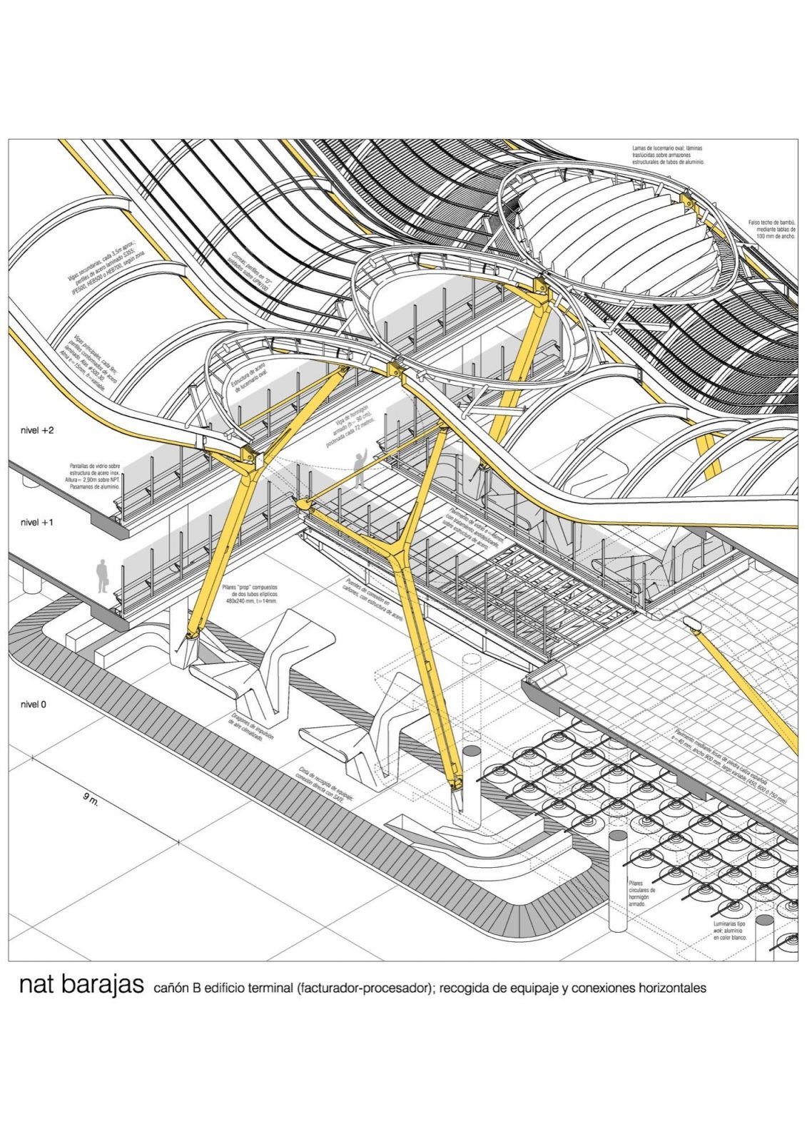 T4 Madrid Barajas Airport | Richard Rogers Partnership + Estudio Lamela ...