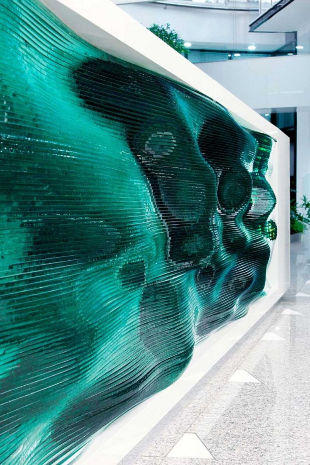 Wavy Layered Glass Panel | Tamás Ábel+ LAB5 Architects – Arch2O.com