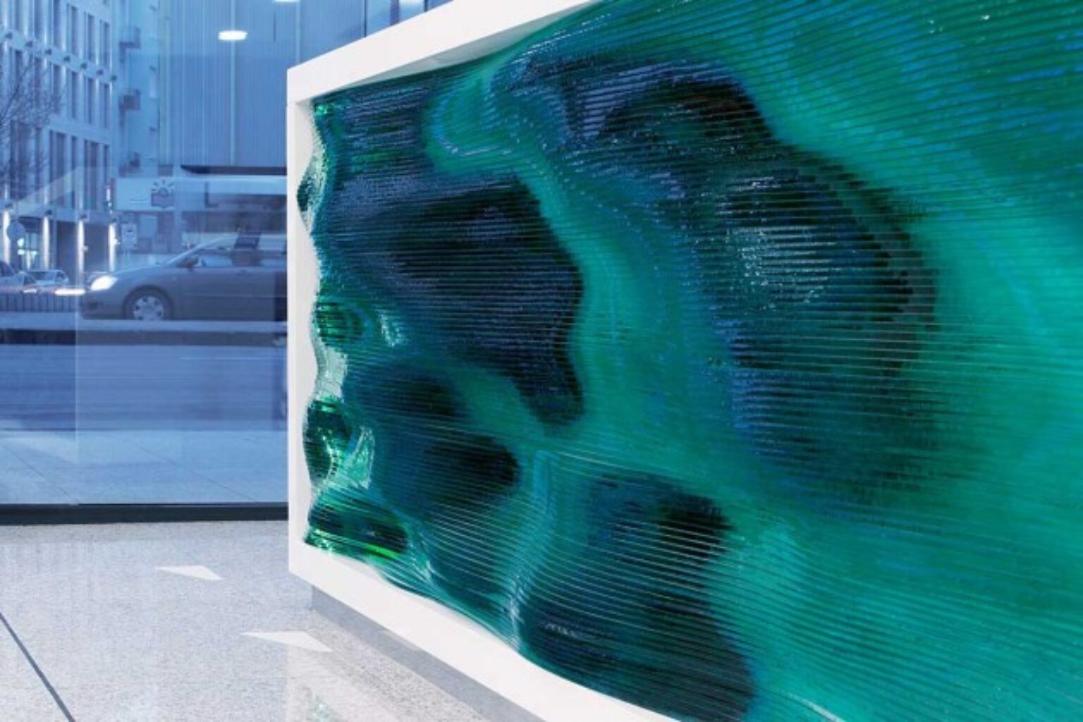 Wavy Layered Glass Panel | Tamás Ábel+ LAB5 Architects – Arch2O.com