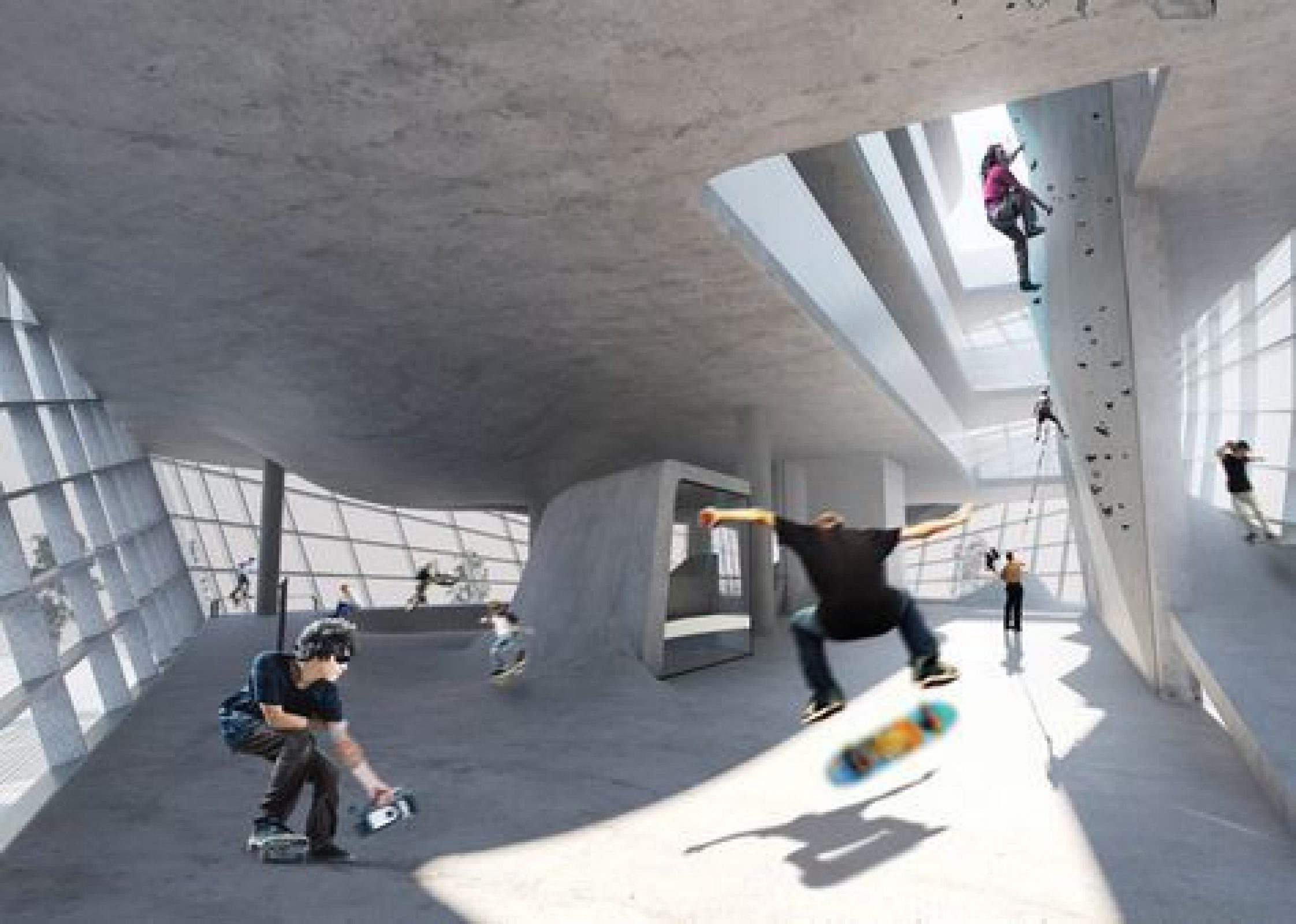 Multi-storey Skate Park | Guy Hollaway Architects - Arch2O.com