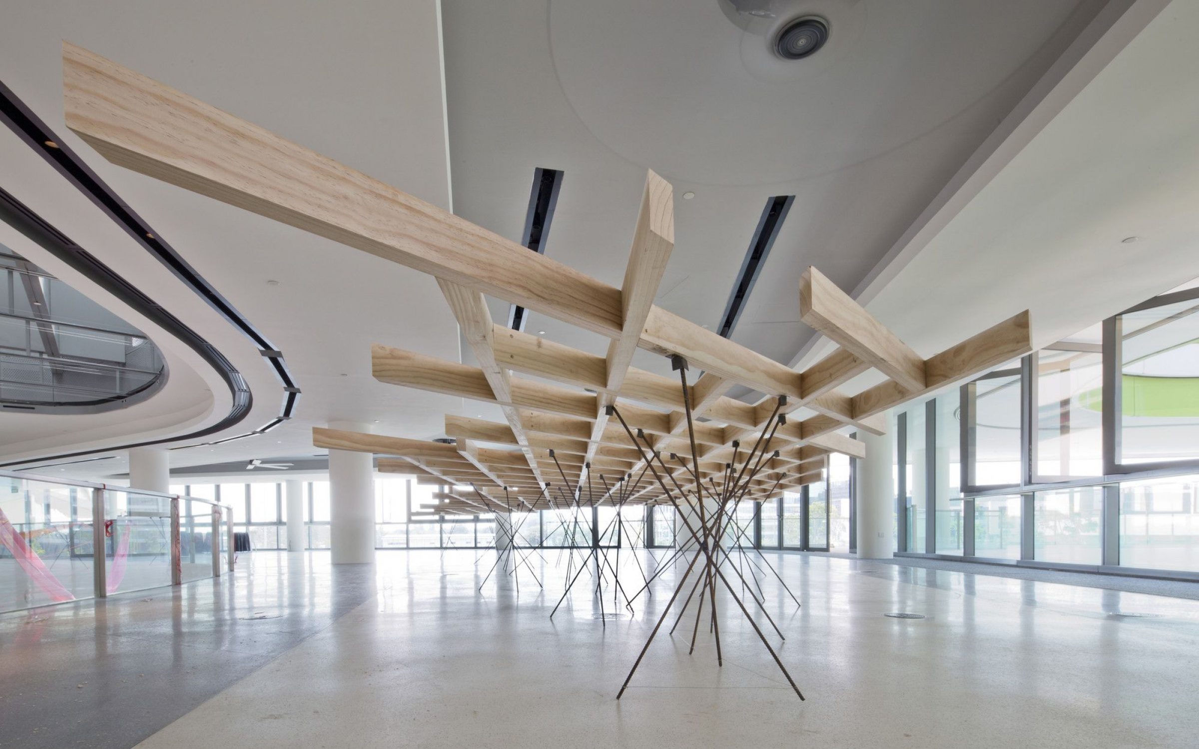 Grid Structure Installation | SUTD faculty - Arch2O.com