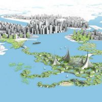 Floating Ecosystem Blue 21 | Delta Sync - Arch2O.com