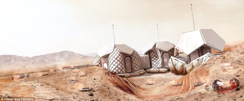 Foster and Partners Shortlisted for NASA’s Martian Base Competition ...