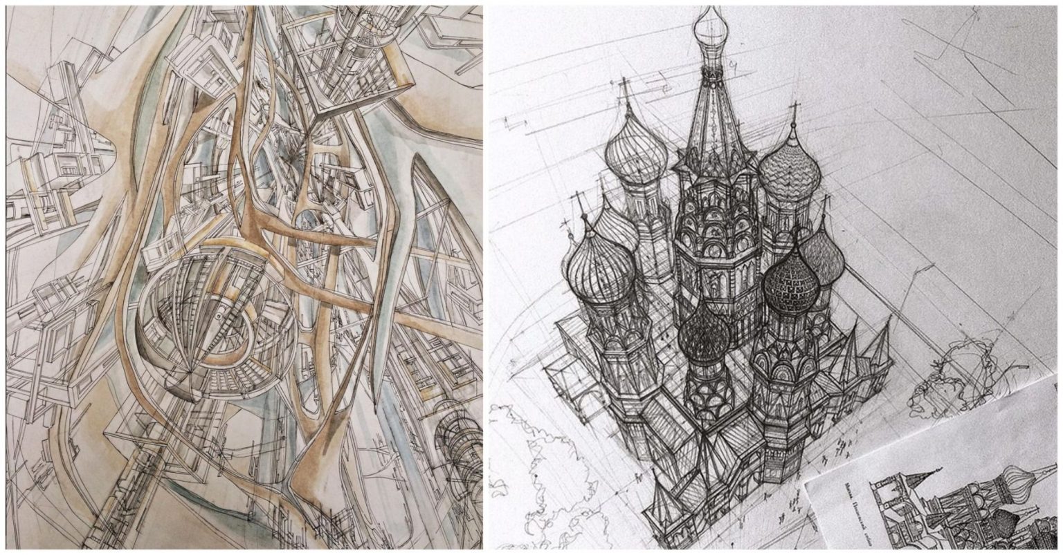 From Stone Carvings to CAD: How Architecture Drawing Has Evolved Over ...