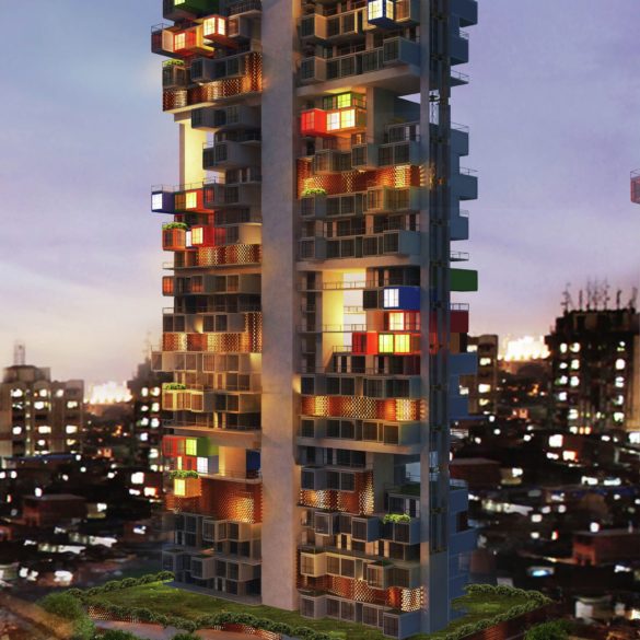Shipping Containers As Housing Solution In Dharavi Slum | Ganti ...