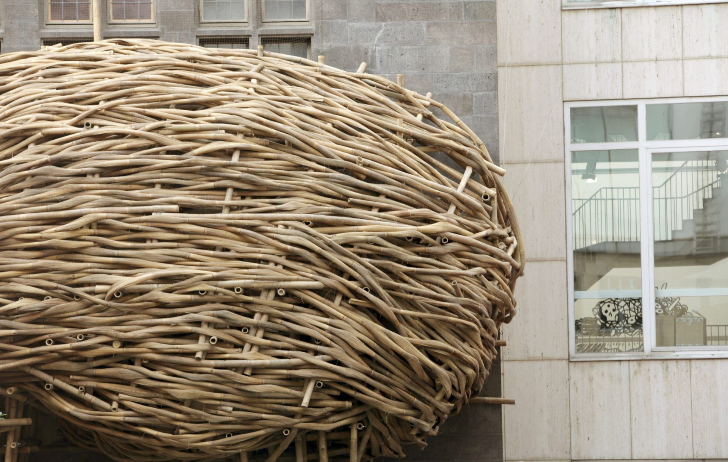 Bamboo Façade at the Frankfurter Kunstverein | Artist Joko Avianto ...
