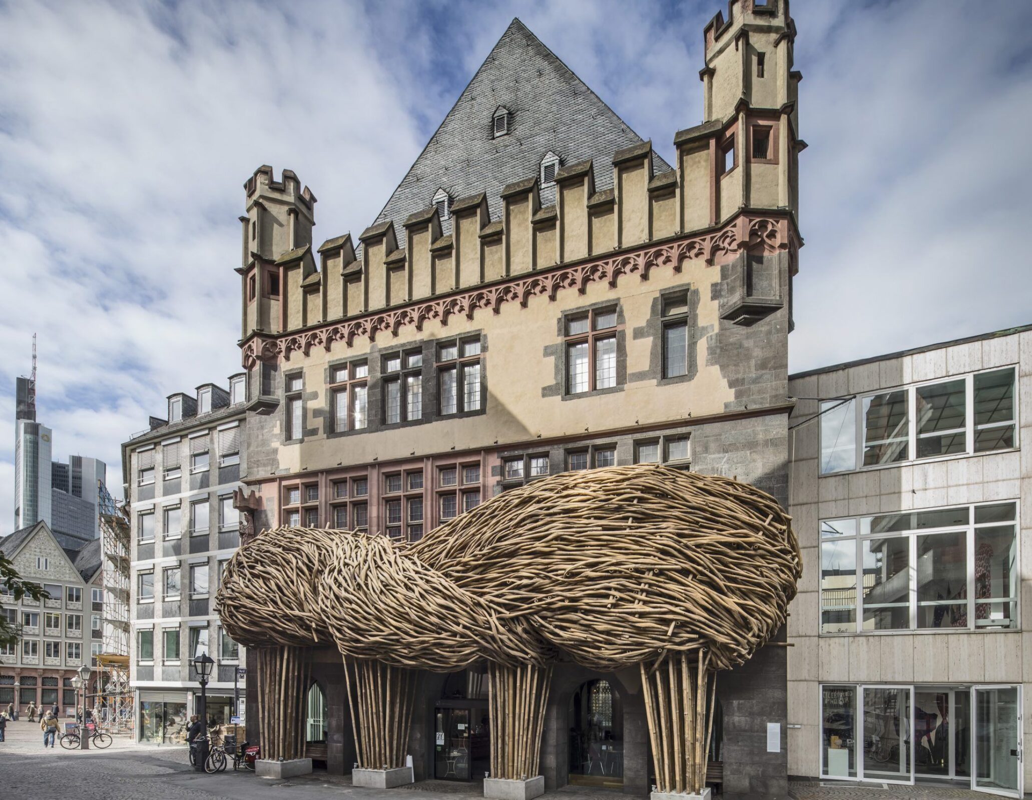 Bamboo Façade at the Frankfurter Kunstverein | Artist Joko Avianto ...
