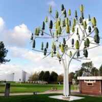 Wind Turbine Tree - Aeroleaves | NewWind - Arch2O.com