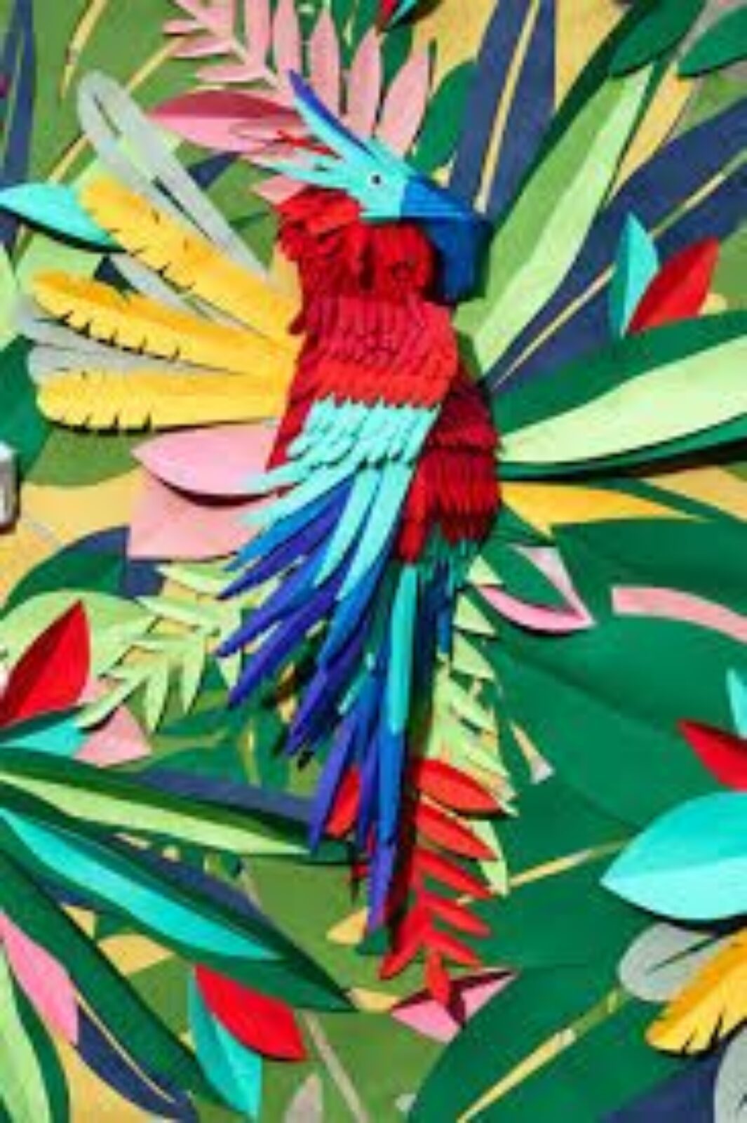 Paper-made Tropical Jungle | Mlle Hipolyte - Arch2O.com