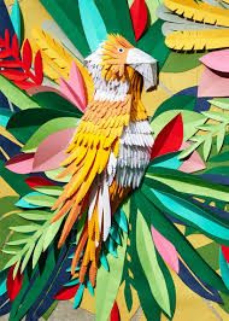 Paper-made Tropical Jungle | Mlle Hipolyte - Arch2O.com