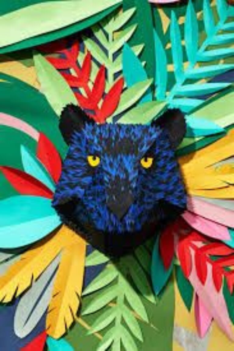 Paper-made Tropical Jungle | Mlle Hipolyte - Arch2O.com