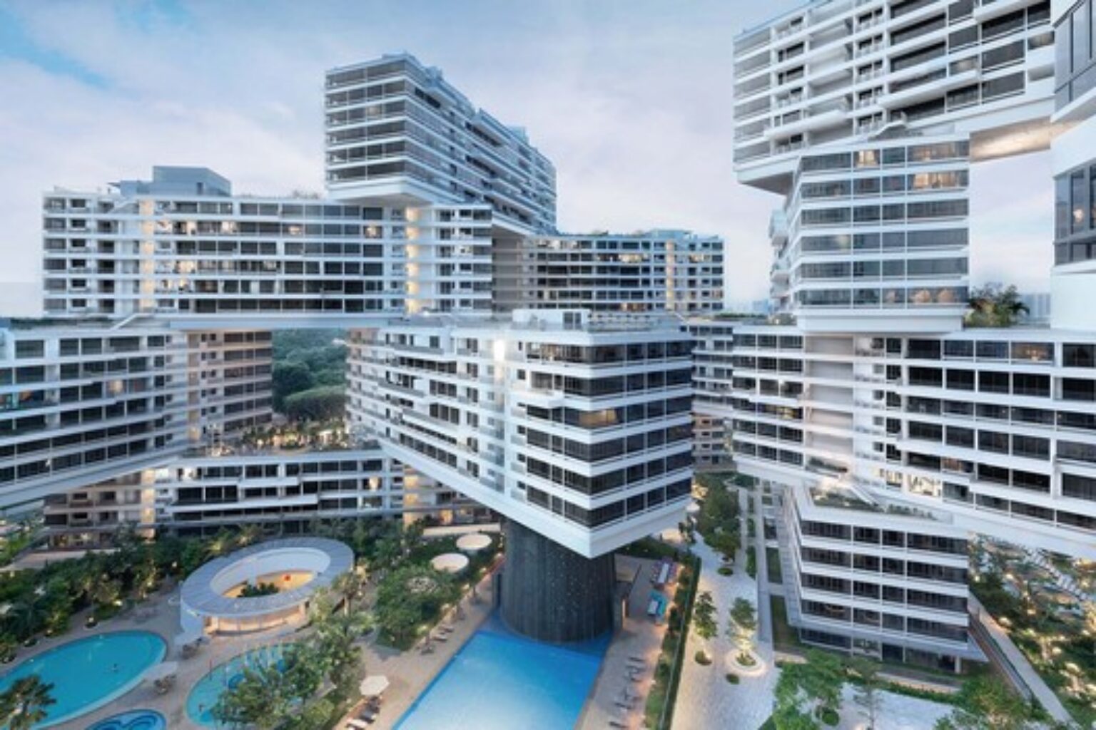 The Interlace by OMA / Ole Scheeren wins global Urban Habitat Award ...
