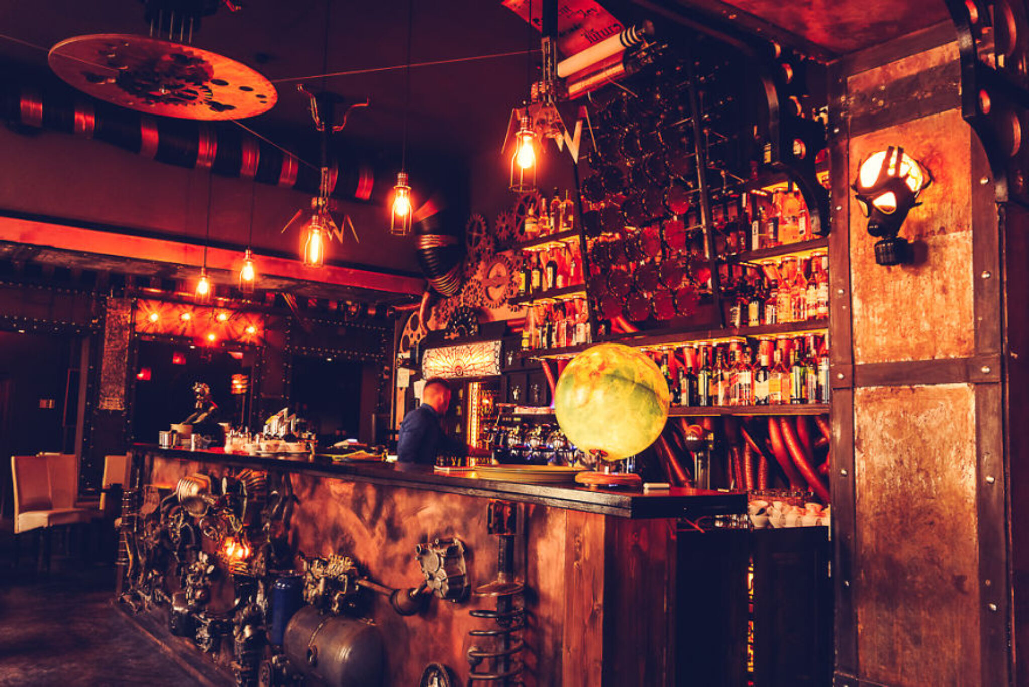 World's First Kinetic Steampunk Bar Opens in Romania - Arch2O.com