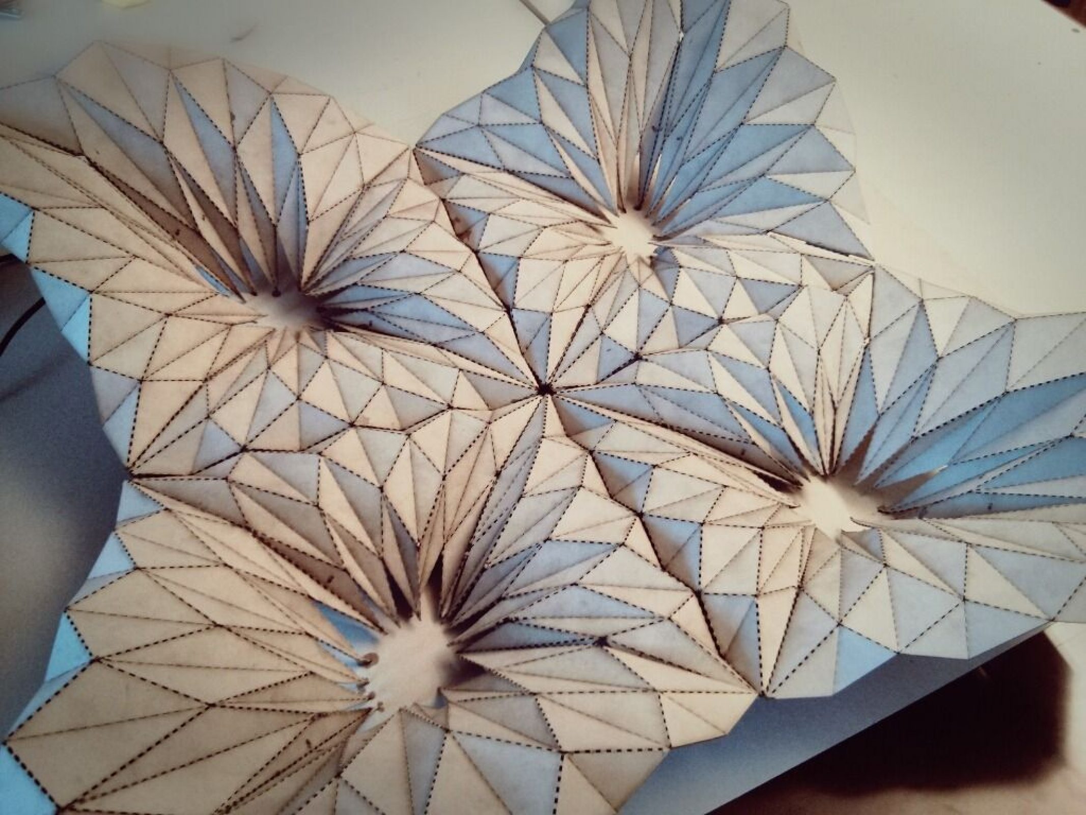 Foldfinding - Origami pavilion | Tal Friedman - Arch2O.com