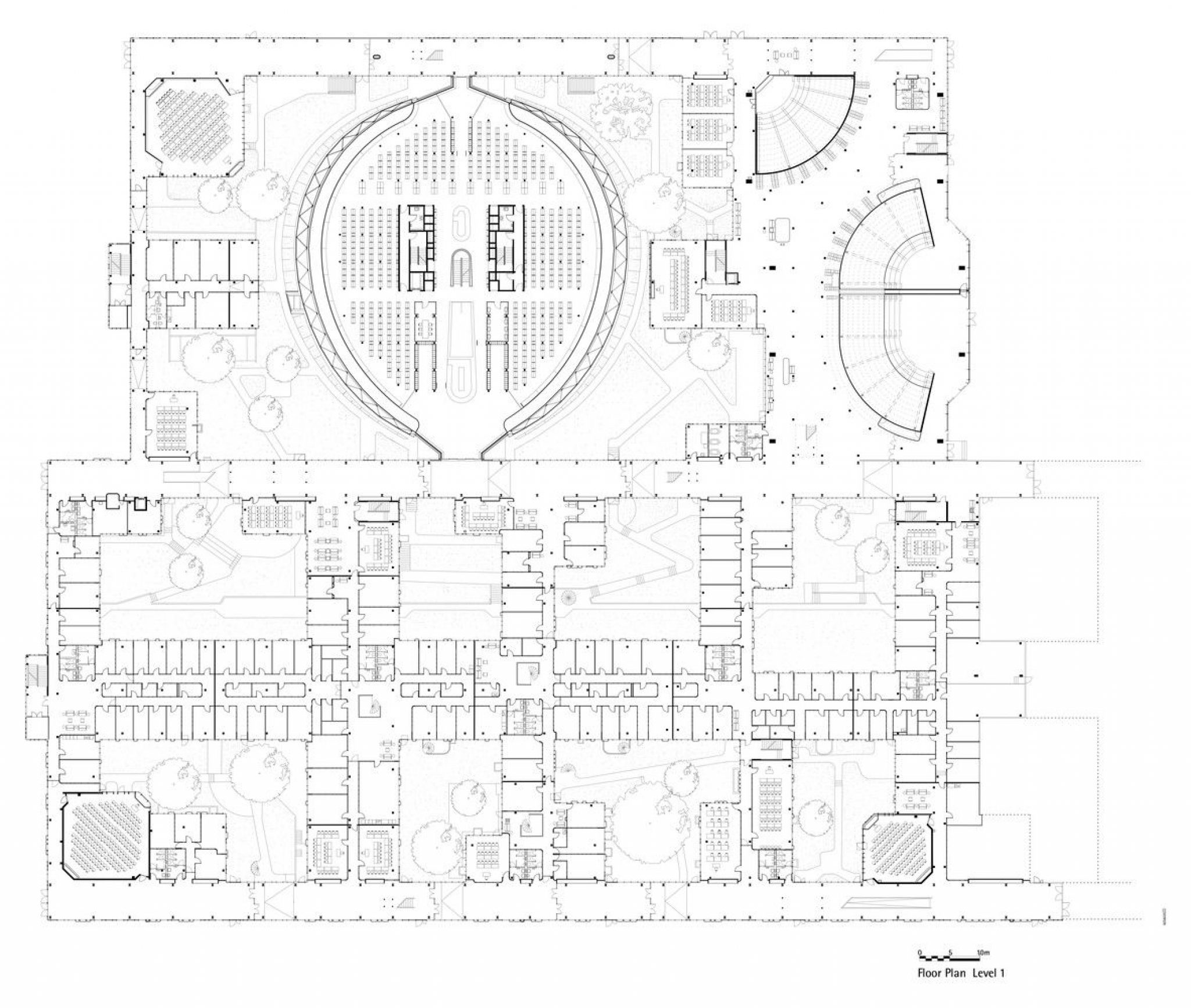 Free University Philology Library | Foster and Partners - Arch2O.com