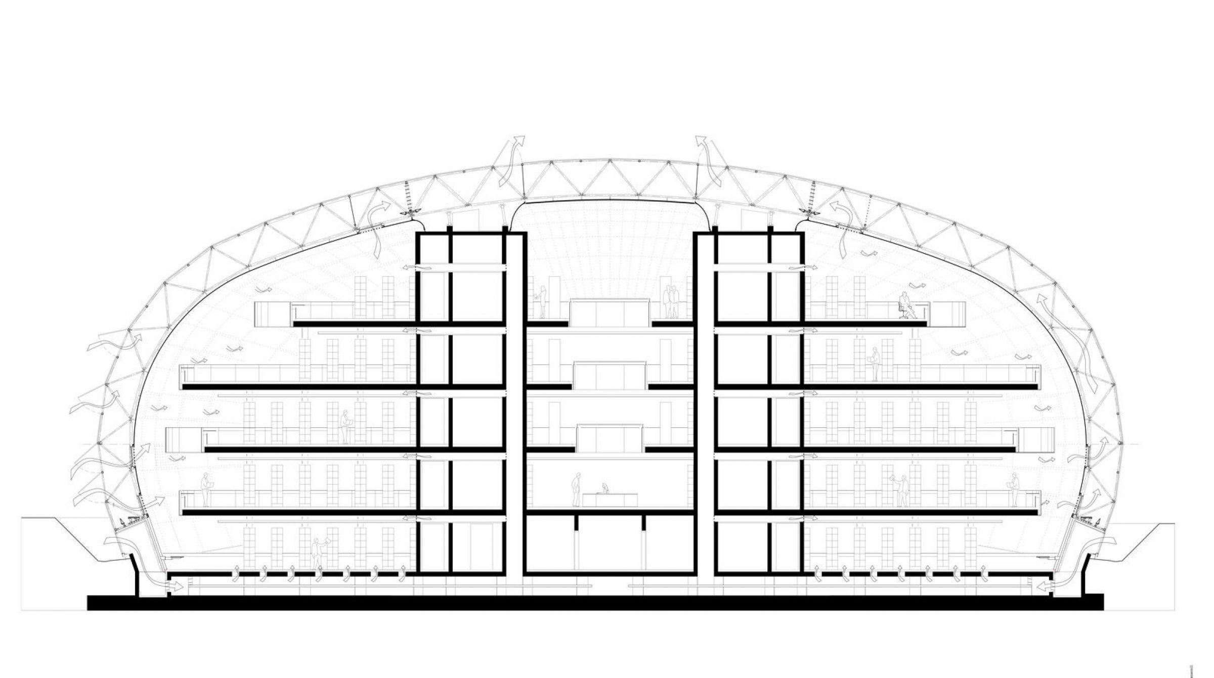 Free University Philology Library | Foster and Partners - Arch2O.com