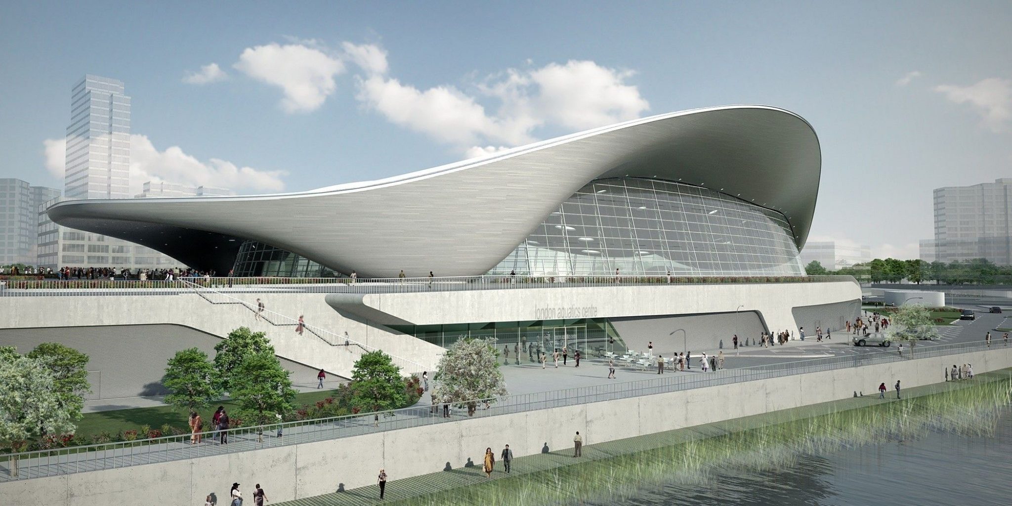 London Aquatics Centre | Zaha Hadid Architects - Arch2O.com