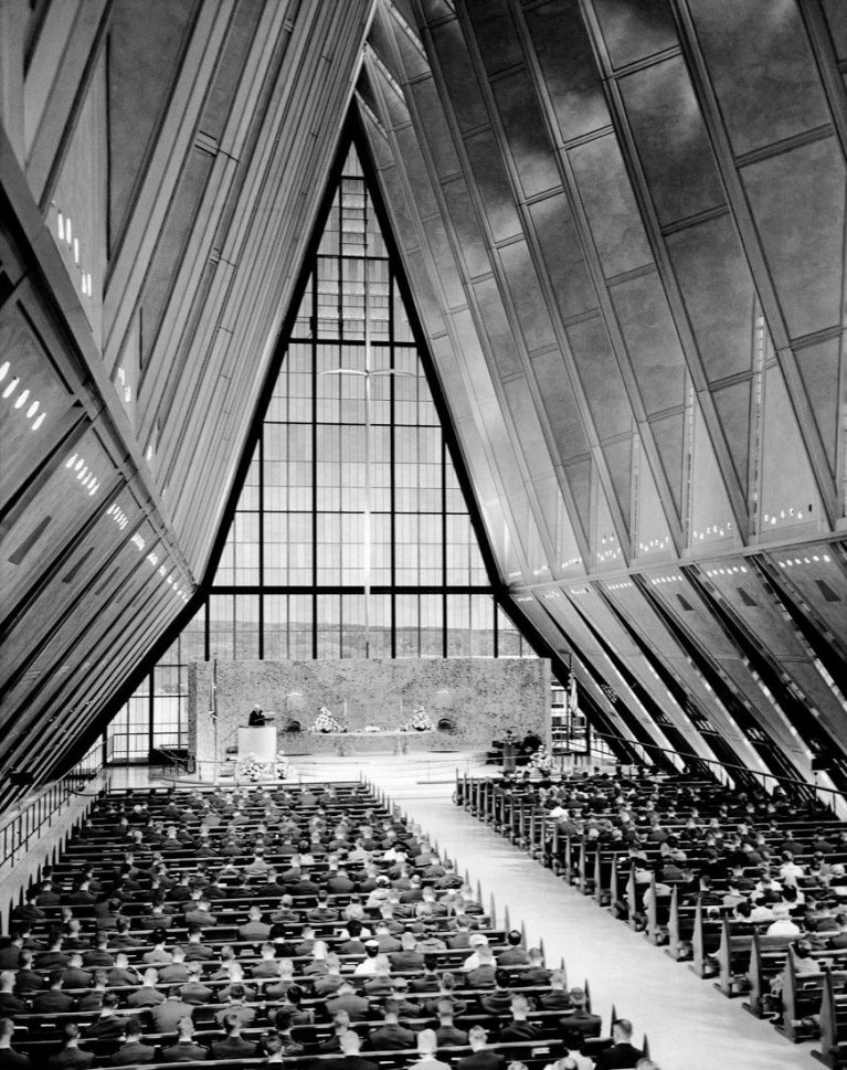 US Air Force Academy Chapel | SOM - Arch2O.com