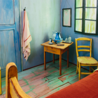 You can now live like Van Gogh in 'The Bedroom'. - Arch2O.com