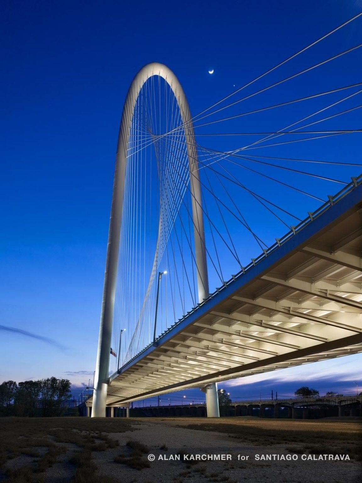 Margaret Hunt Hill Bridge | Santiago Calatrava - Arch2O.com