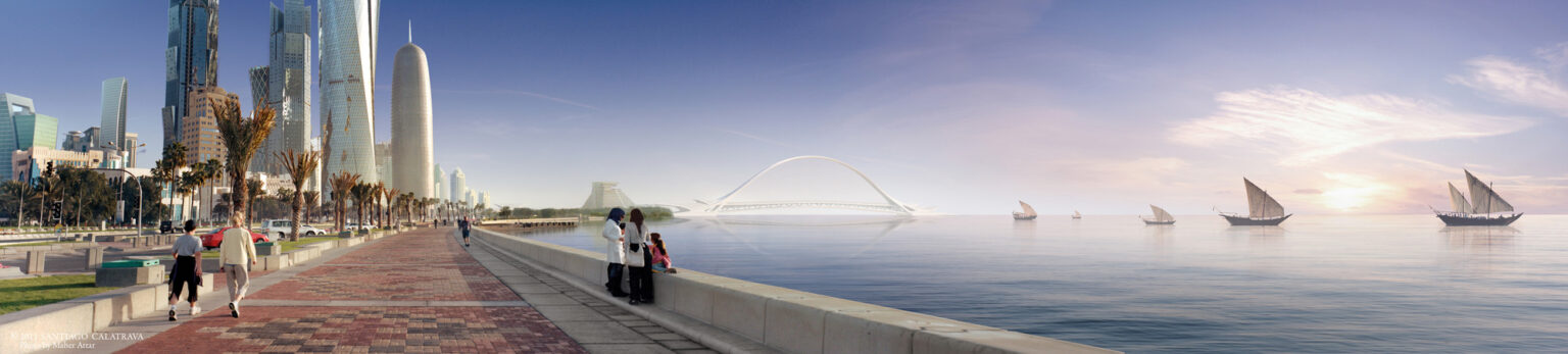 Sharq Crossing | Santiago Calatrava - Arch2O.com