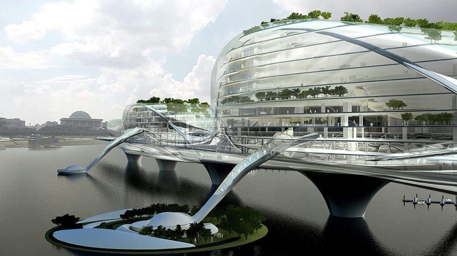 10 Extraordinary Neofuturistic Bridge Designs! - Arch2O.com