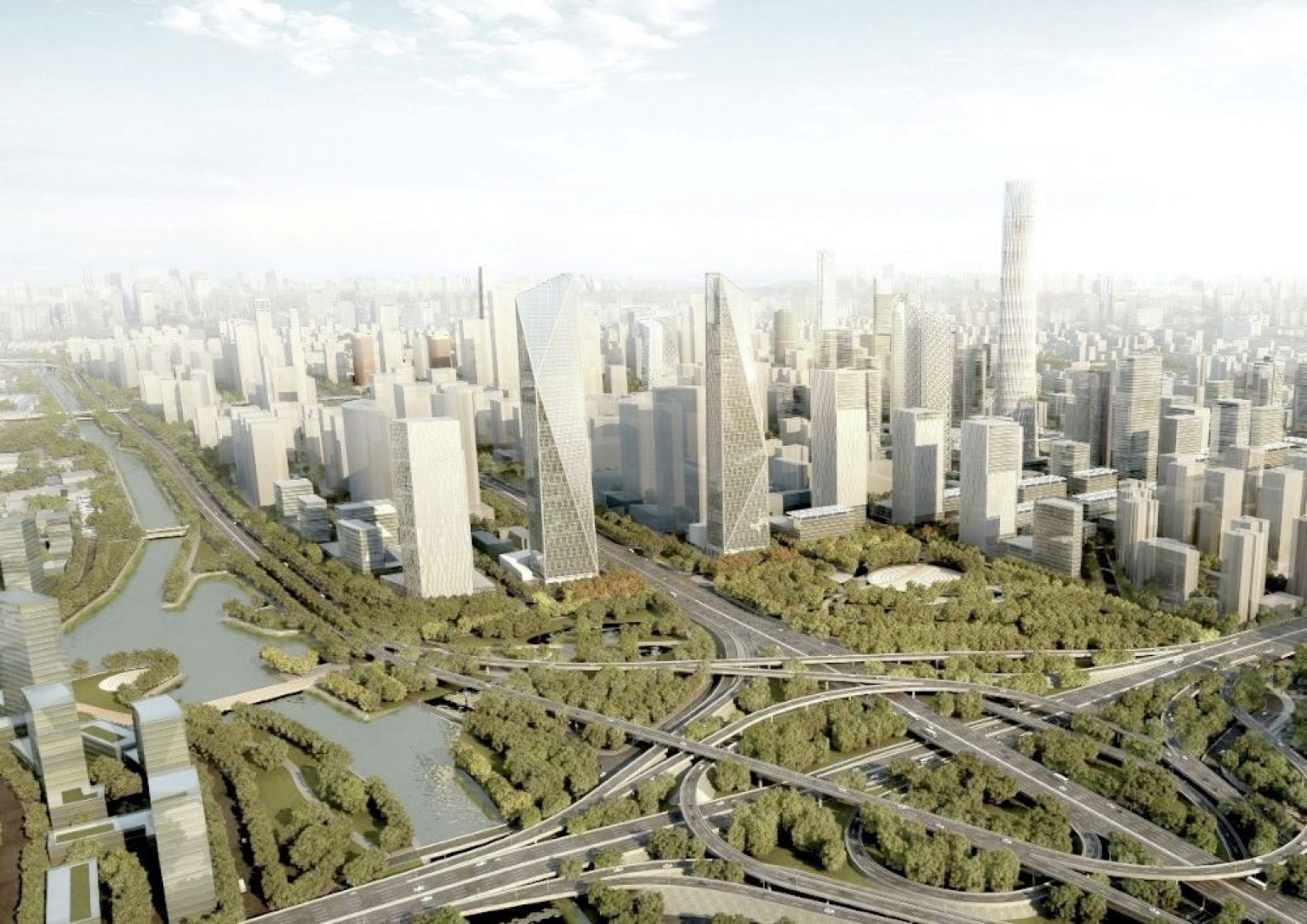 Beijing Central Business District Expansion | SOM – Arch2O.com