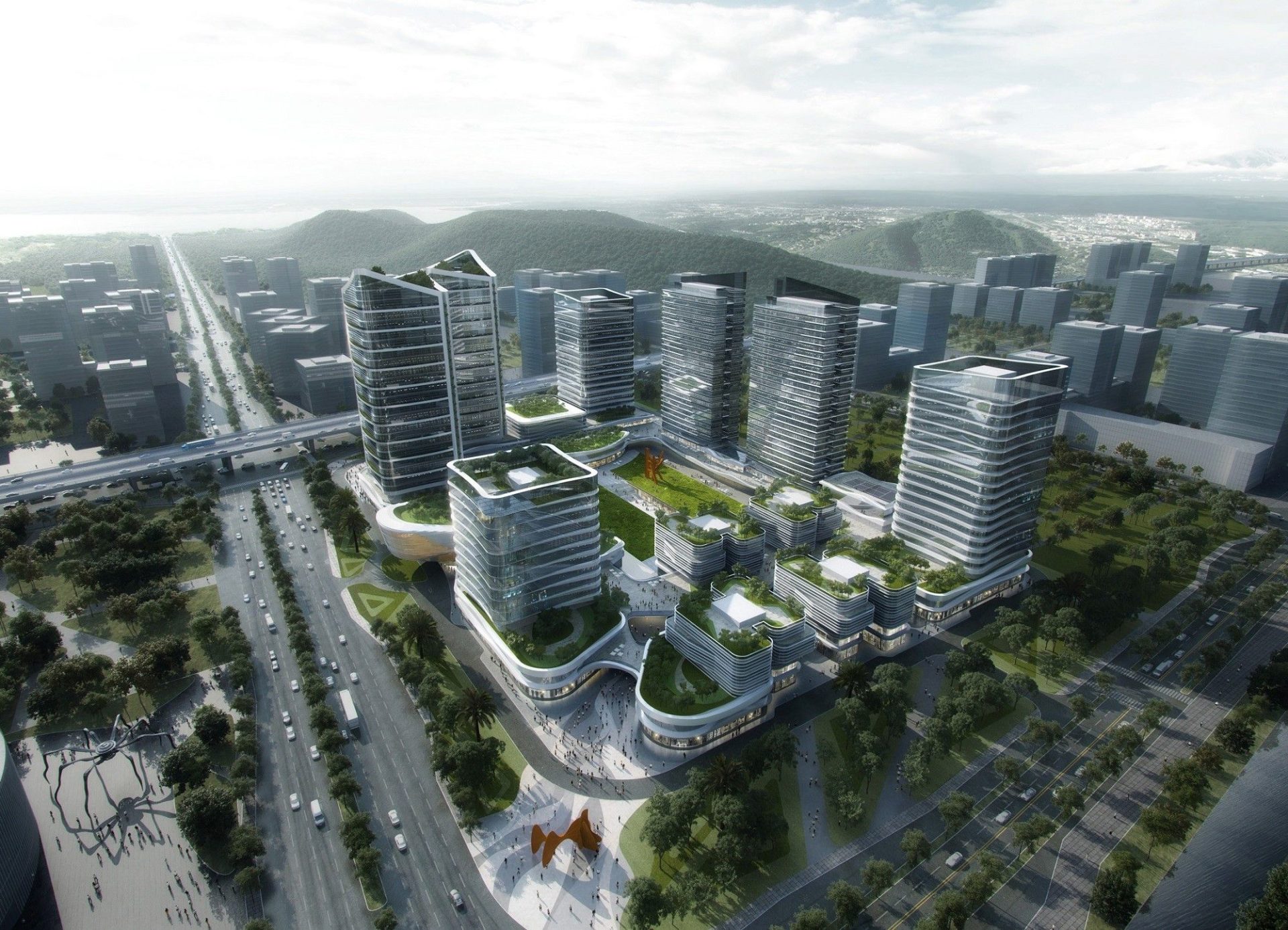 Zhuhai Hengqin International Hi-Tech Innovation Park | Aedas - Arch2O.com
