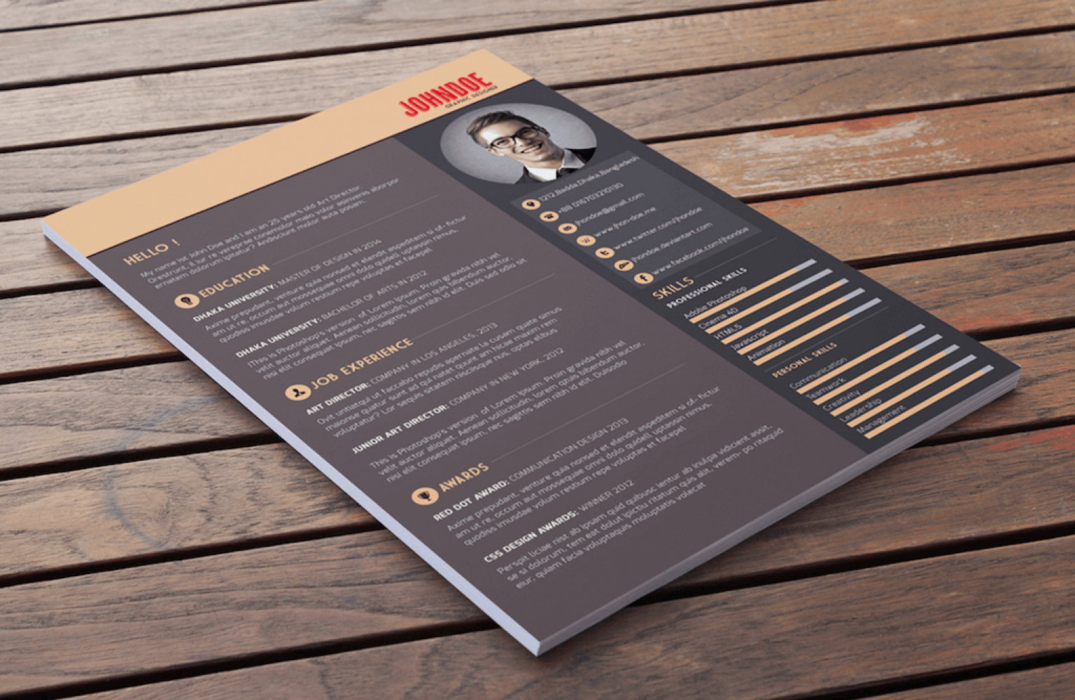 30 Best Free Resume Templates For Architects - Arch2O.com