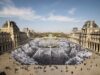 Optical Collage Makes The Louvre Pyramid Disappear | JR – Arch2O.com