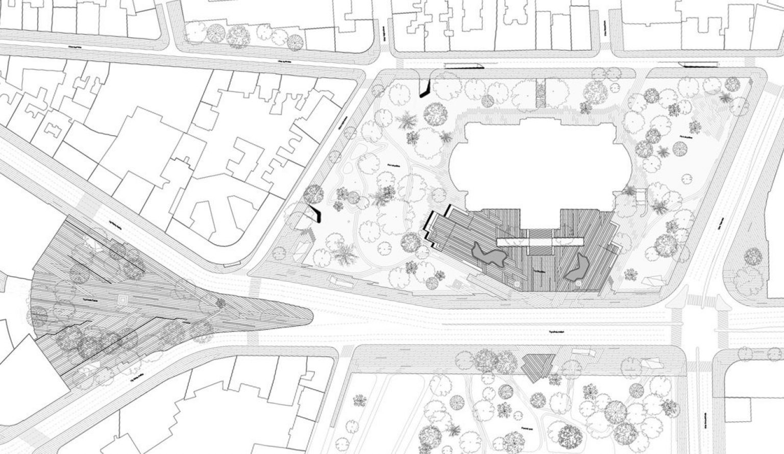 Three Squares | Isaie Bloch, Gilles Retsin, Igor Pantic and Soomeen ...
