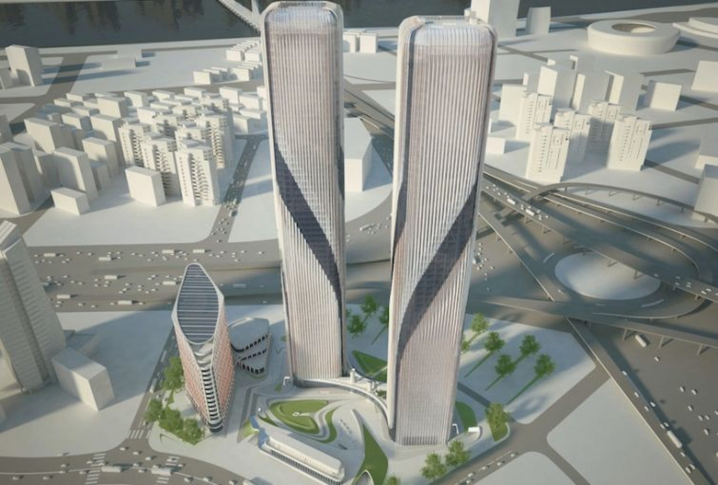 LAVA reveal Zhejiang Gate Towers Masterplan - Arch2O.com