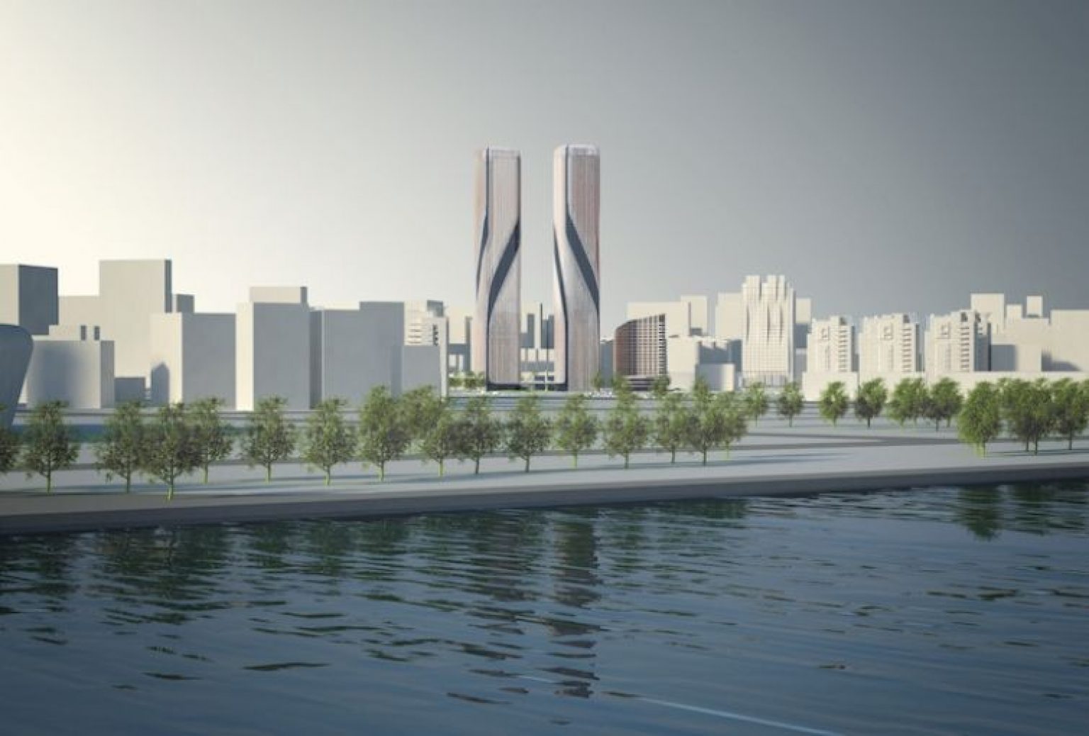 LAVA reveal Zhejiang Gate Towers Masterplan – Arch2O.com