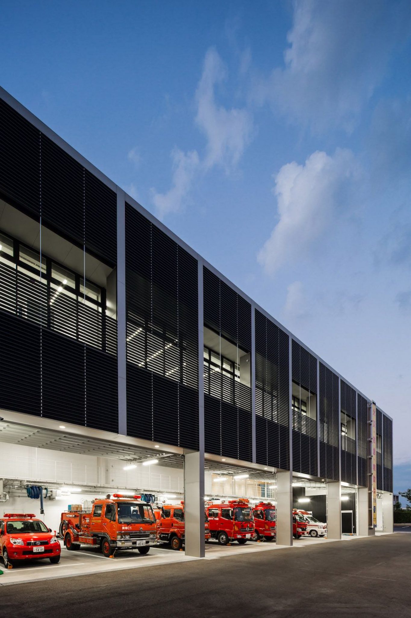 Minamisoma City Fire Department | Tetsuo Kobori Architects,Nagayama ...