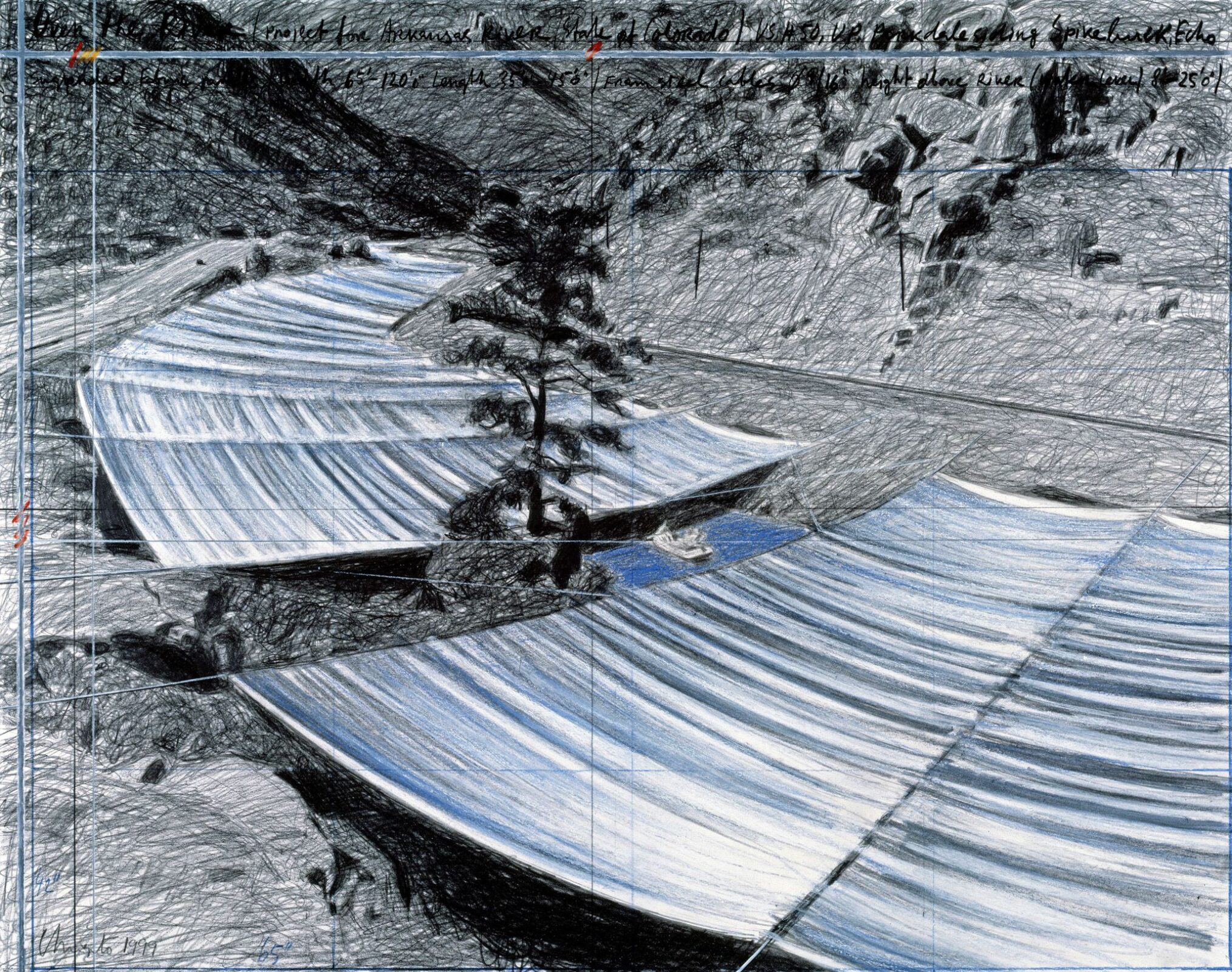 Monumental Installation over the Arkansas River | Christo and Jeanne ...