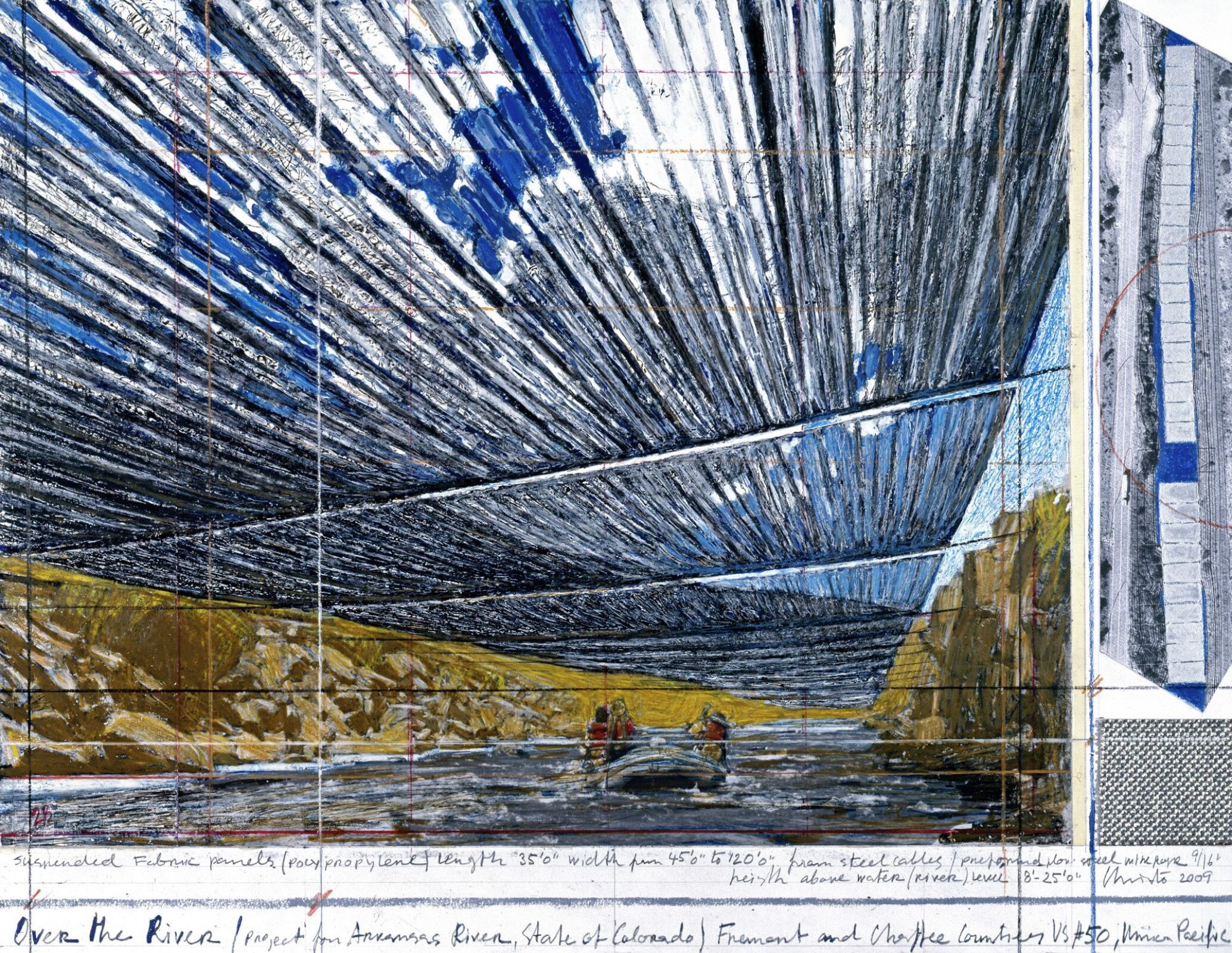 Monumental Installation over the Arkansas River | Christo and Jeanne ...