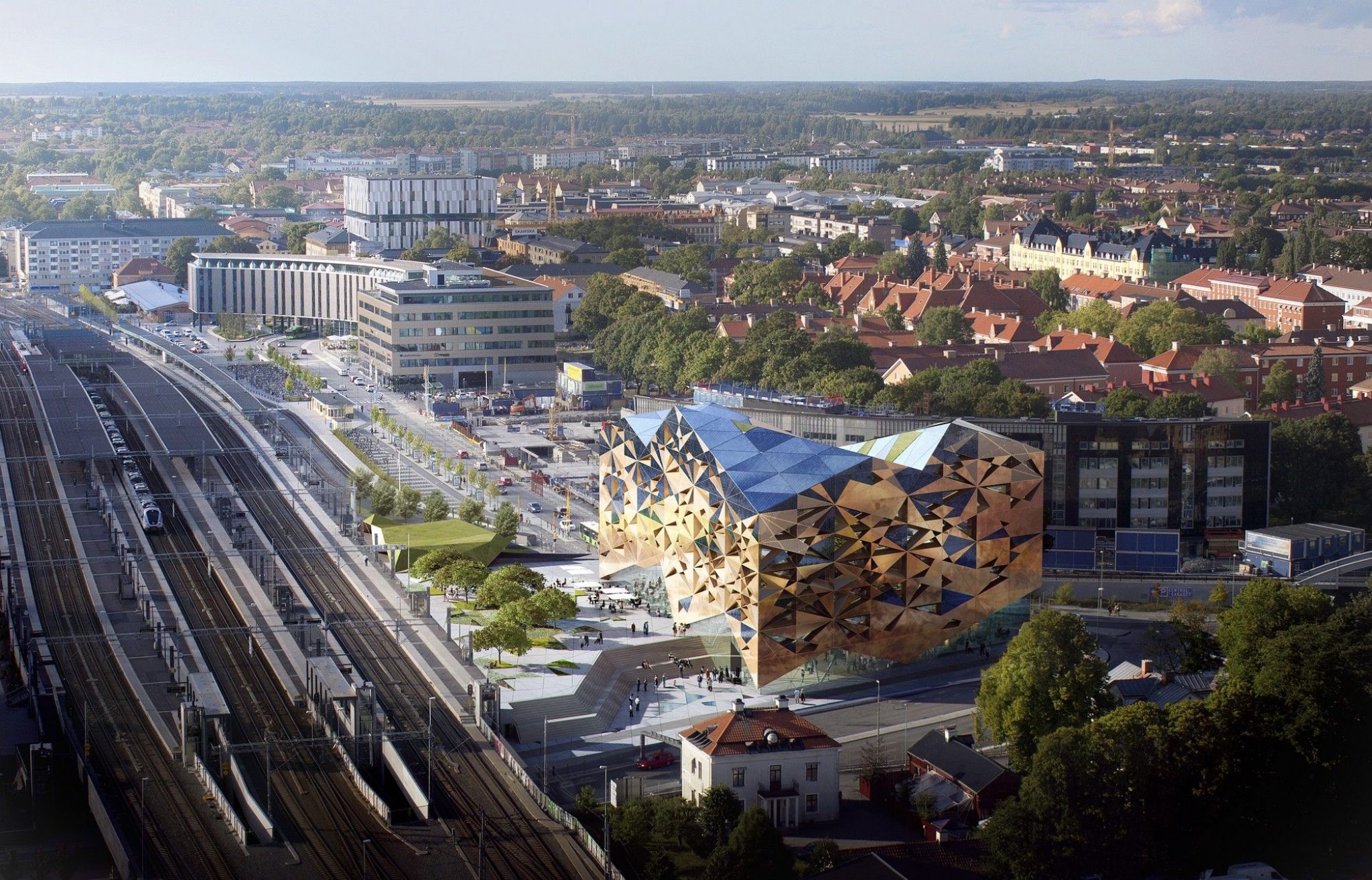Uppsala Resecentrum | Skanska and Utopia Arkitekter - Arch2O.com