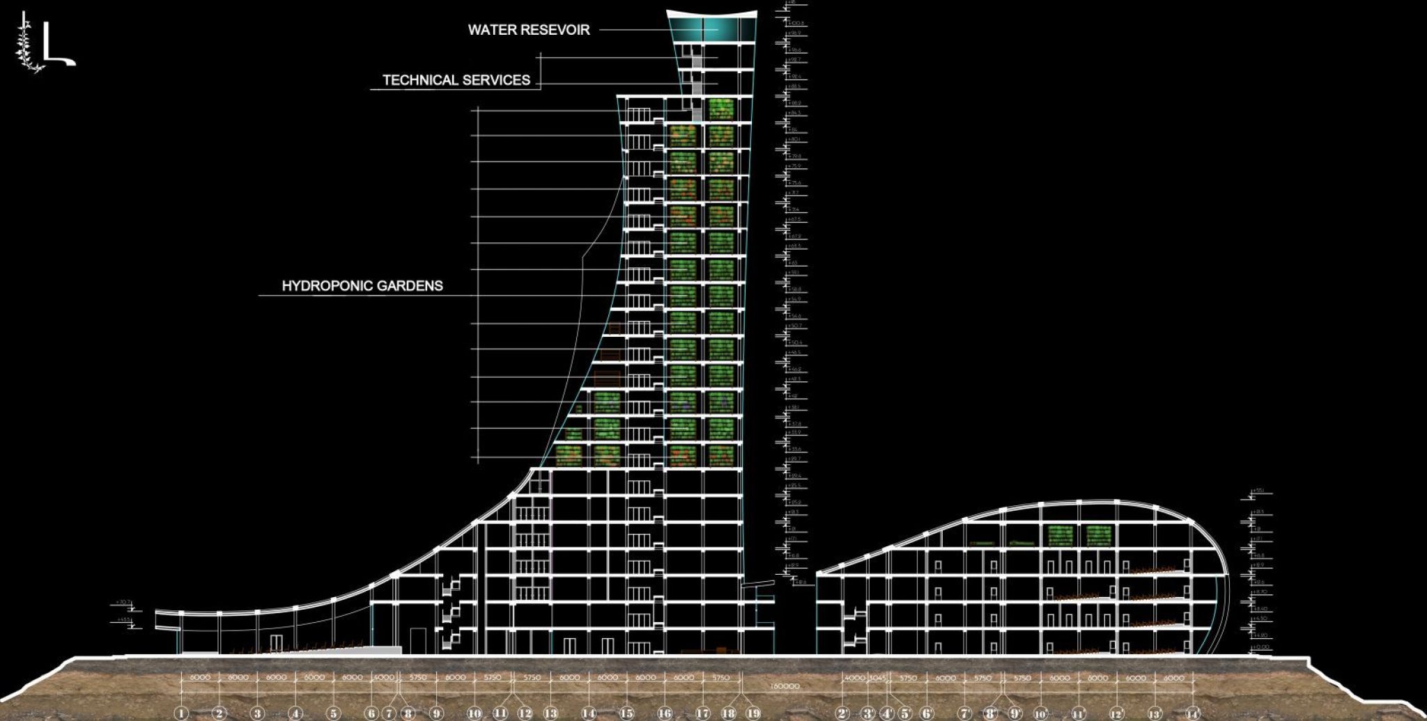 Vertical Farming Centre in Yerevan, Armenia | Aram Shahoyan & Lusine Baghdasaryan - Arch2O.com
