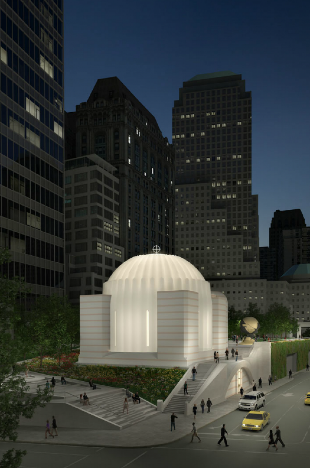 Church on the 9/11 Memorial Site | Santiago Calatrava – Arch2O.com