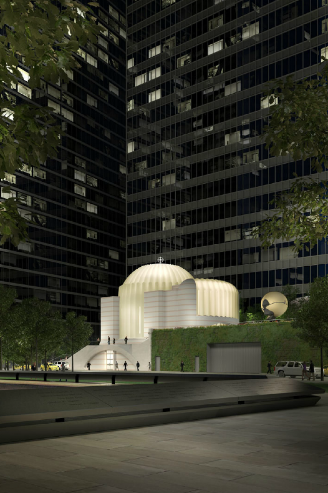 Church on the 9/11 Memorial Site | Santiago Calatrava - Arch2O.com