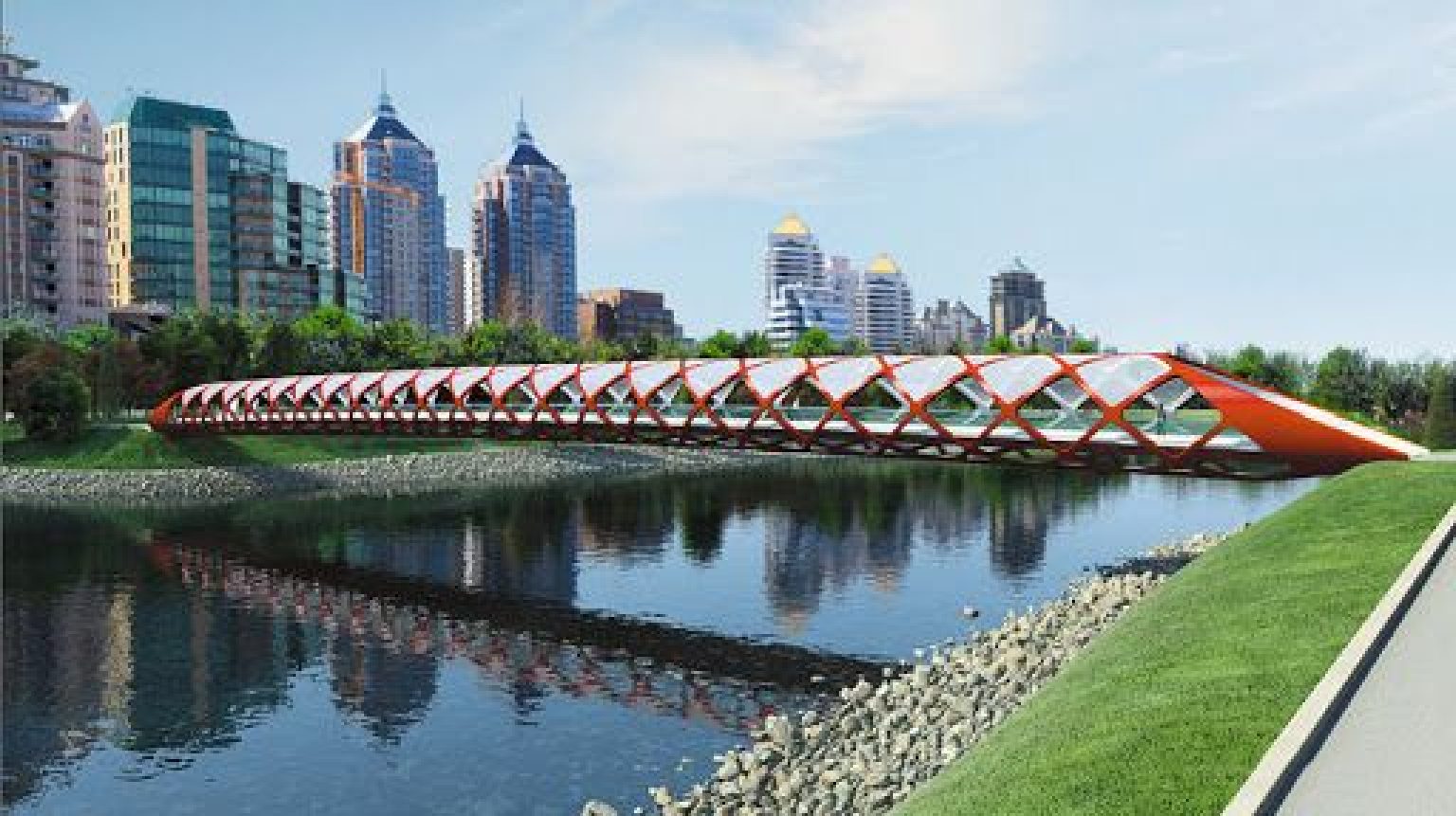 Peace Bridge | Santiago Calatrava – Arch2O.com