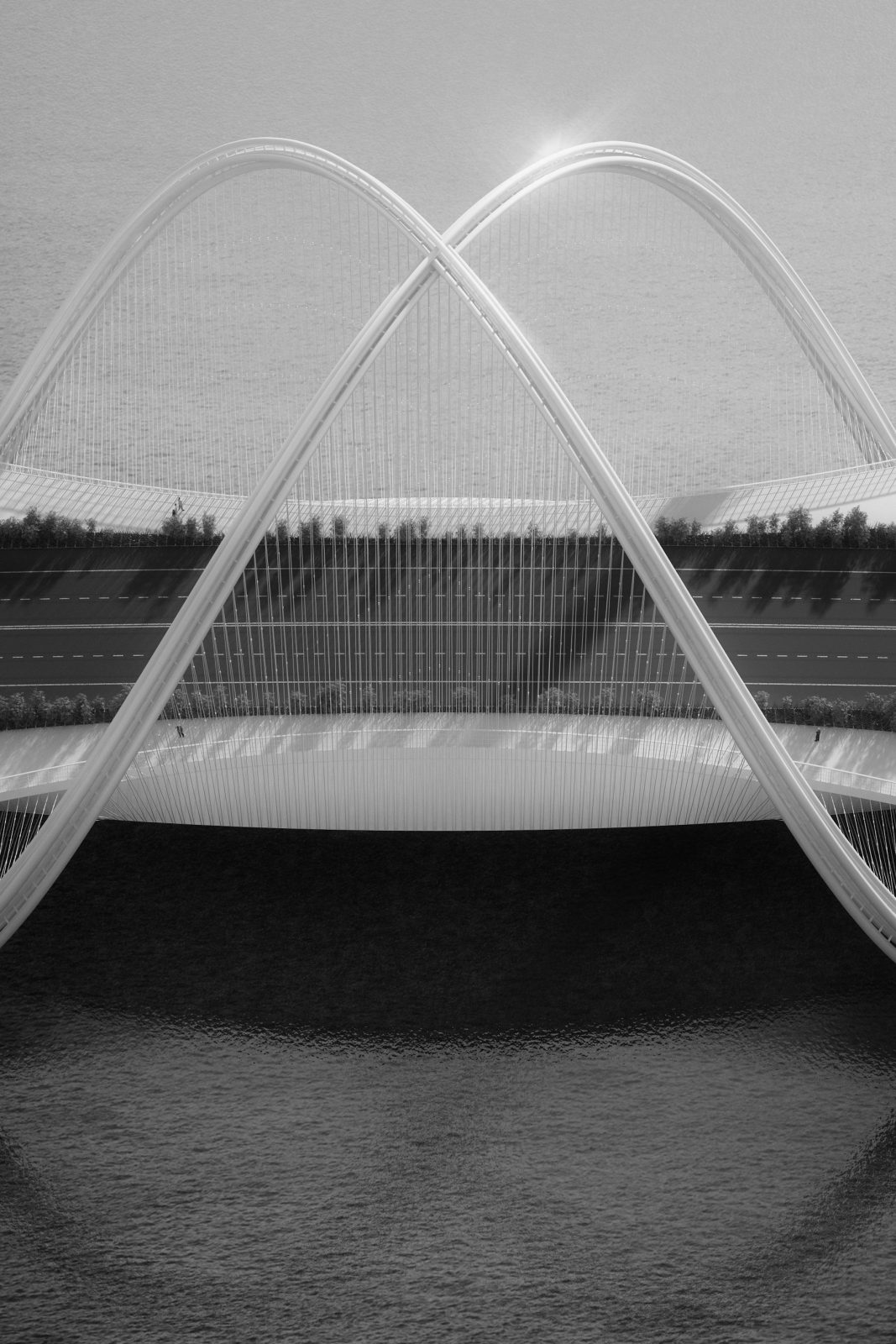 The San Shan Bridge for the 2022 Winter Olympics in Beijing | Penda ...