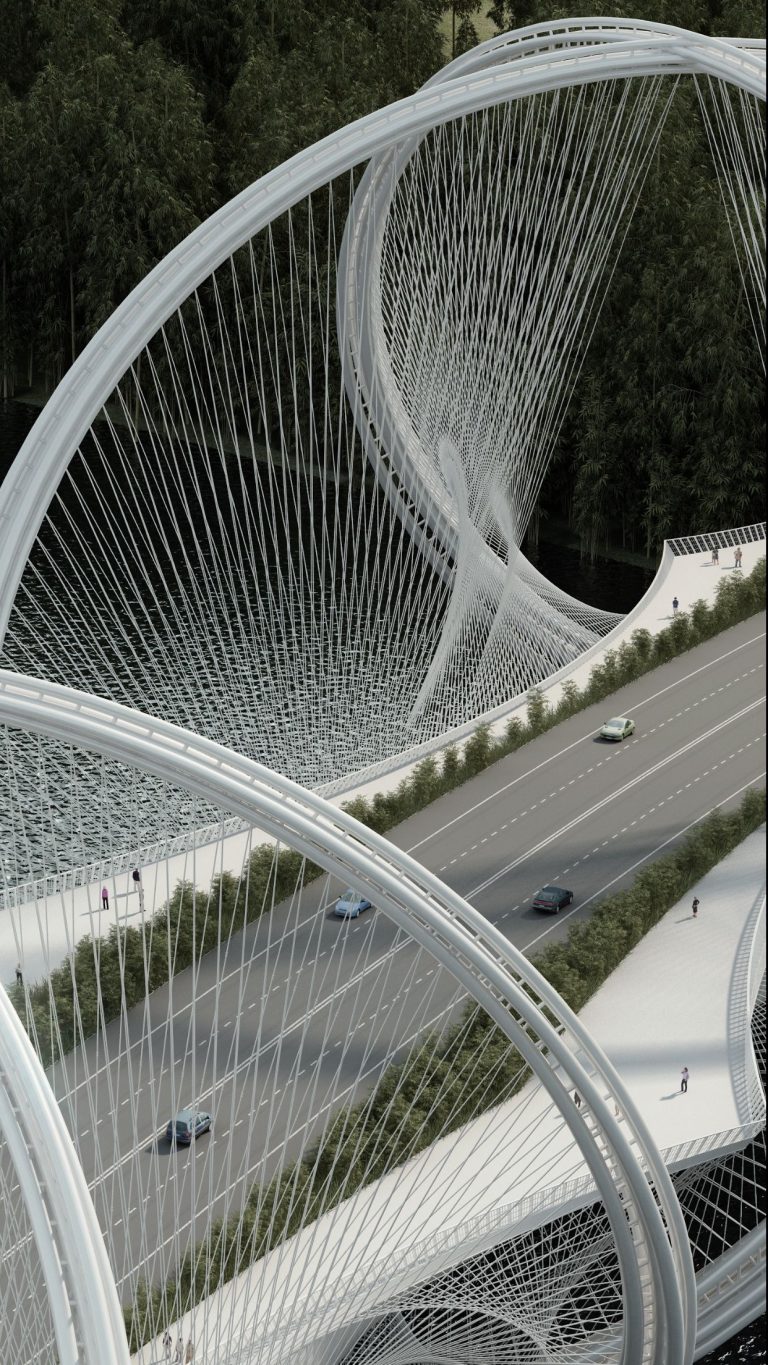 The San Shan Bridge for the 2022 Winter Olympics in Beijing | Penda ...