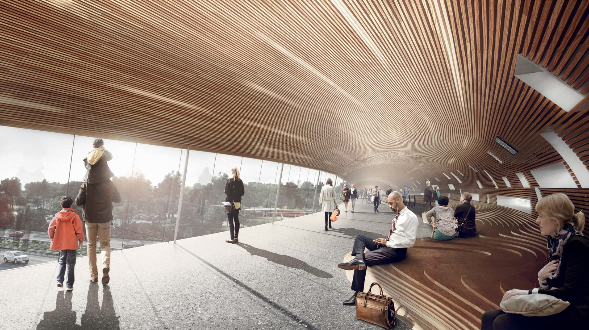 Køge North Station | COBE , will be a distinctive landmark in Køge ...